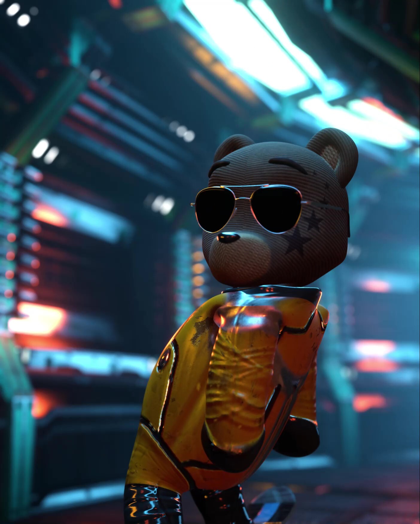 ArtStation - Nova, the space bear.