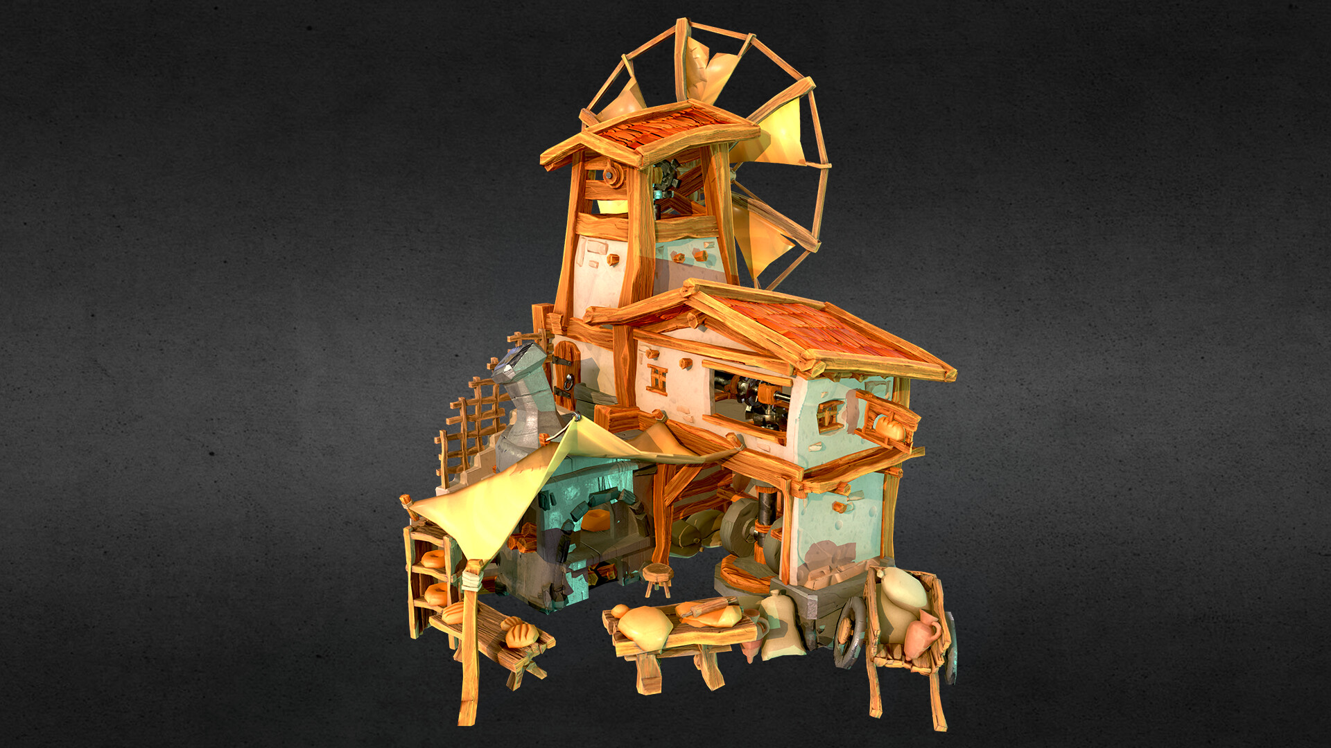 ArtStation - Stylized Bakery