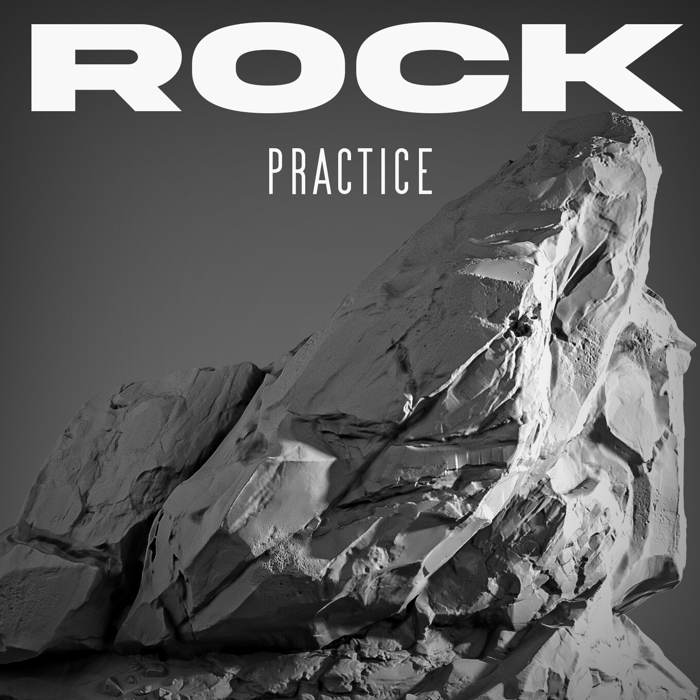 ArtStation - Zbrush | Rock Practice