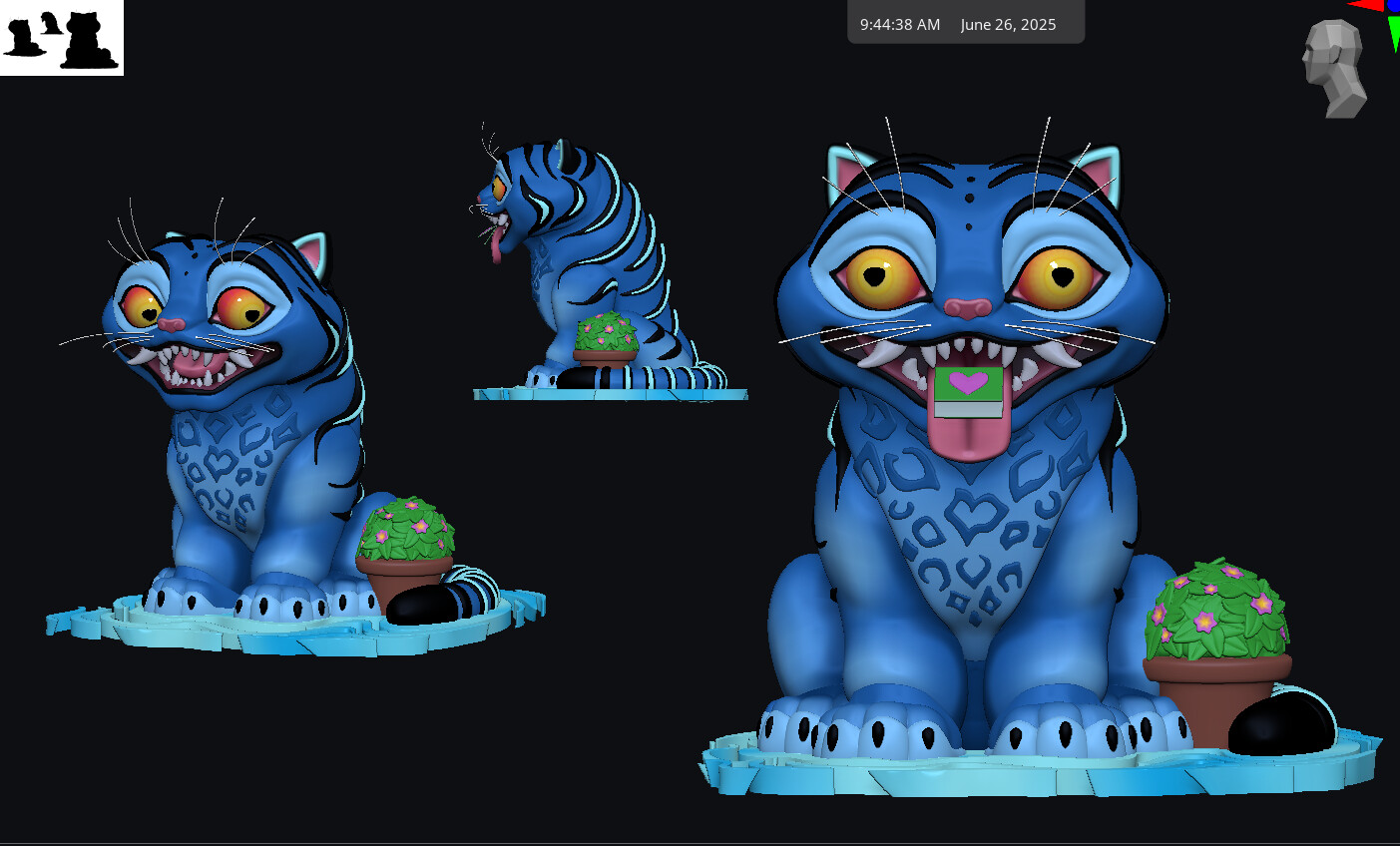 ArtStation - Derpy Tiger :3 Fanart