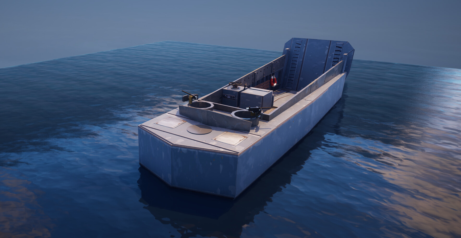 ArtStation - American WWII Landing Craft – Fortnite Creative 1.0