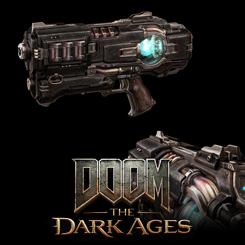 ArtStation - DOOM: The Dark Ages | Plasma Rifle Accelerator