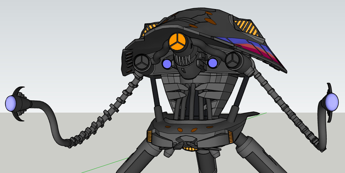 ArtStation - EldeBH Tripod (War of the Worlds)