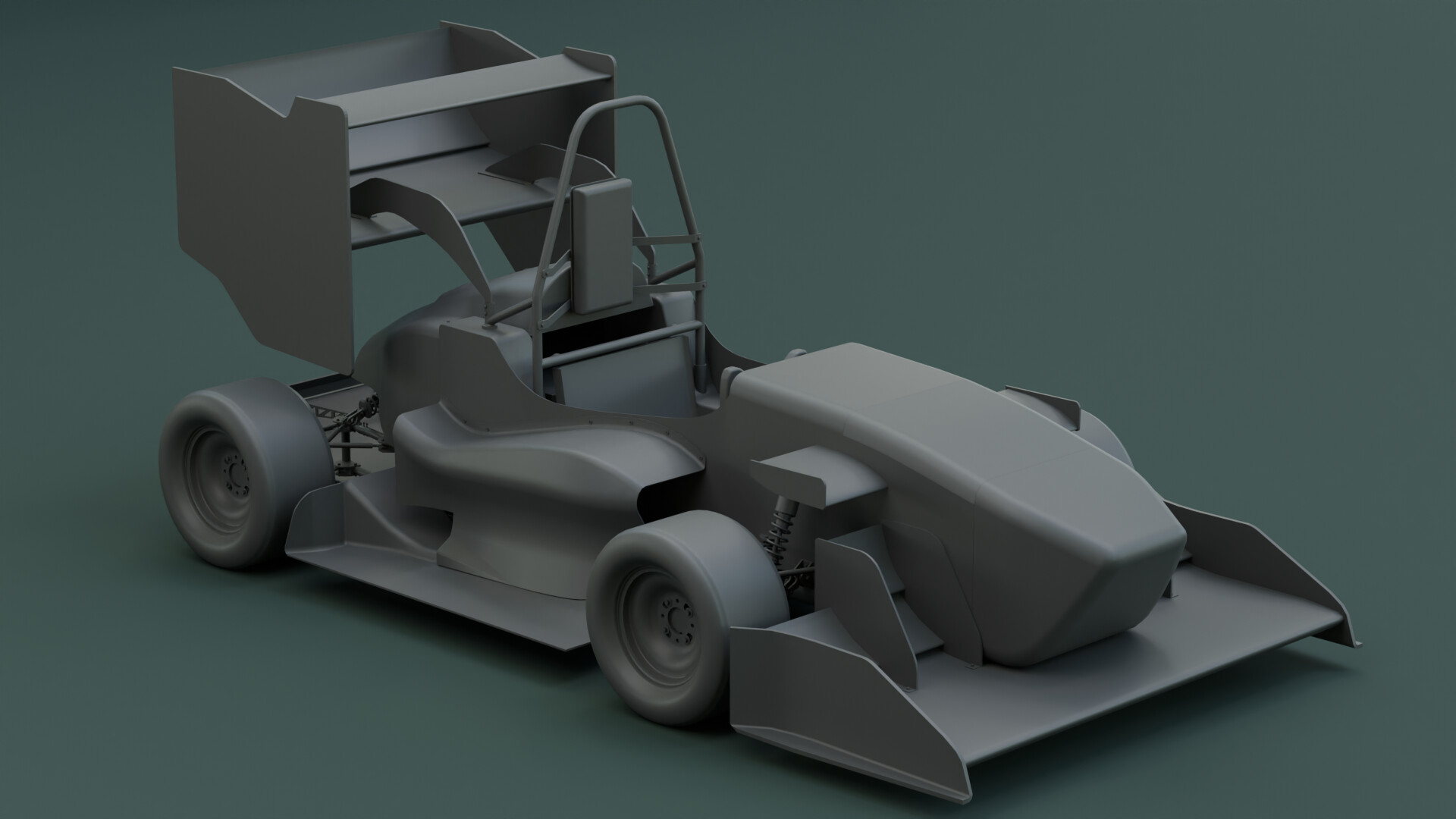 ArtStation - Formula Student car