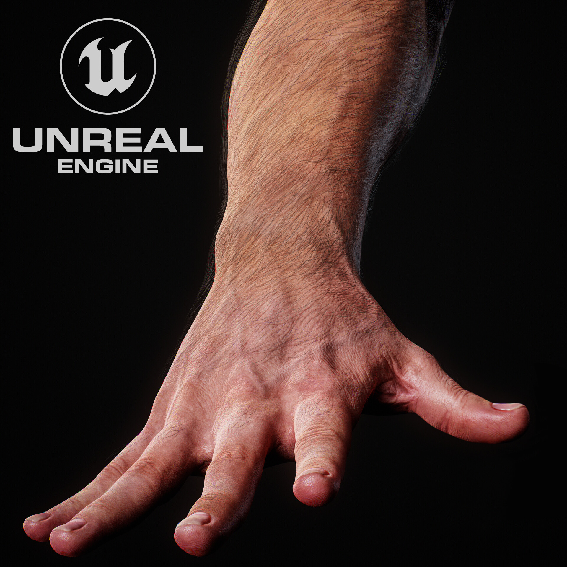 ArtStation - Hyper Realistic Arms UE5
