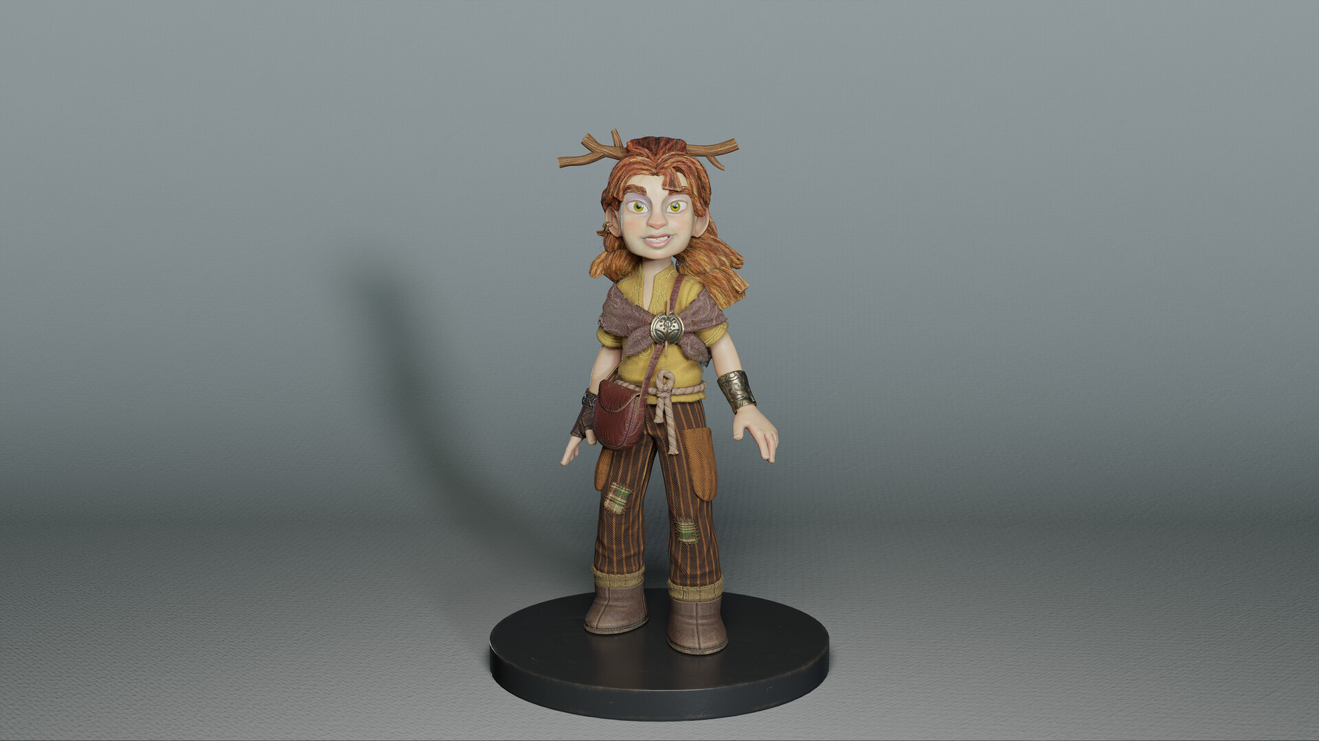 ArtStation - The apprentice druid