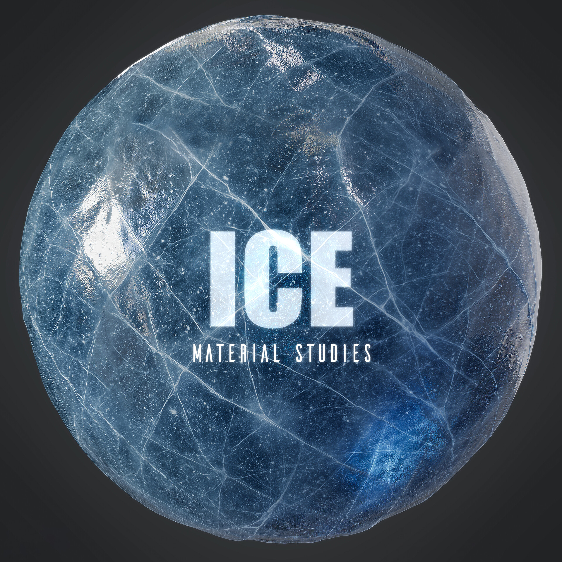 ArtStation - Cracked Ice surface - Shader