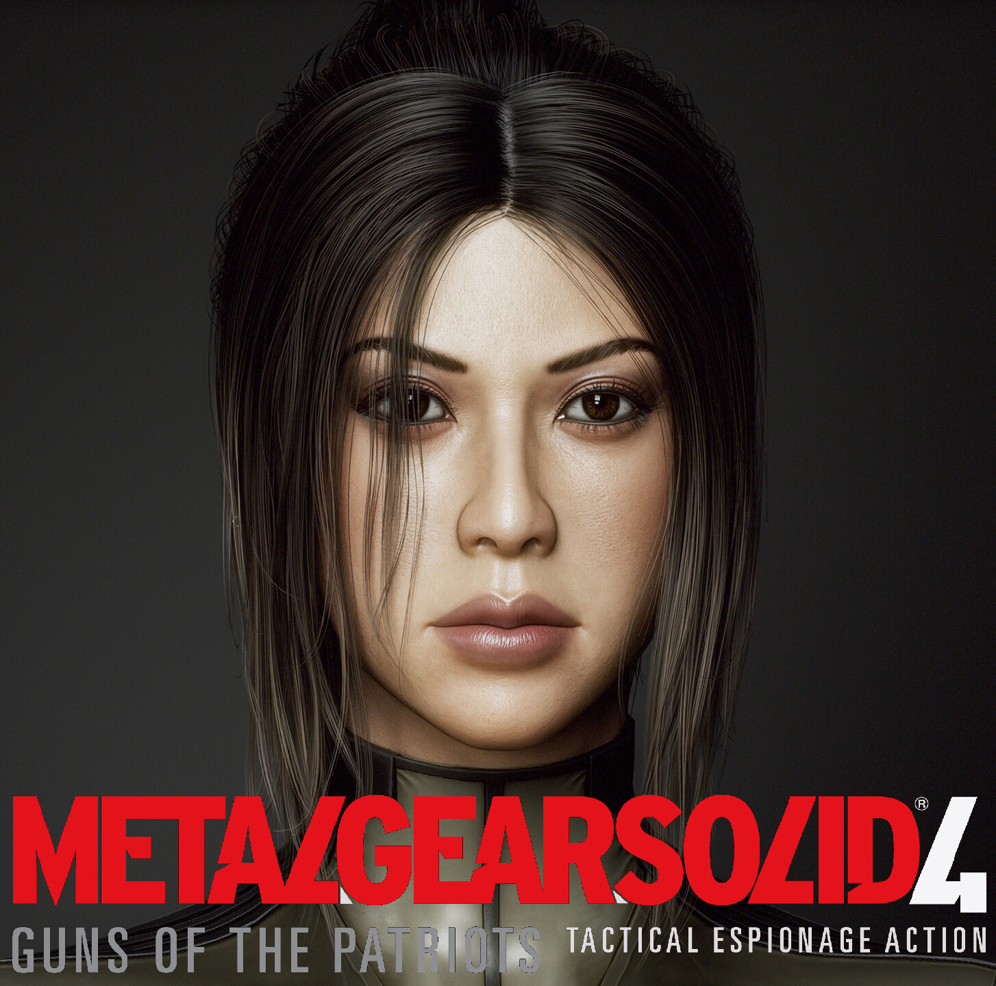 ArtStation - Raging Raven - Metal Gear Solid 4 Fan Art ( Real-Time )