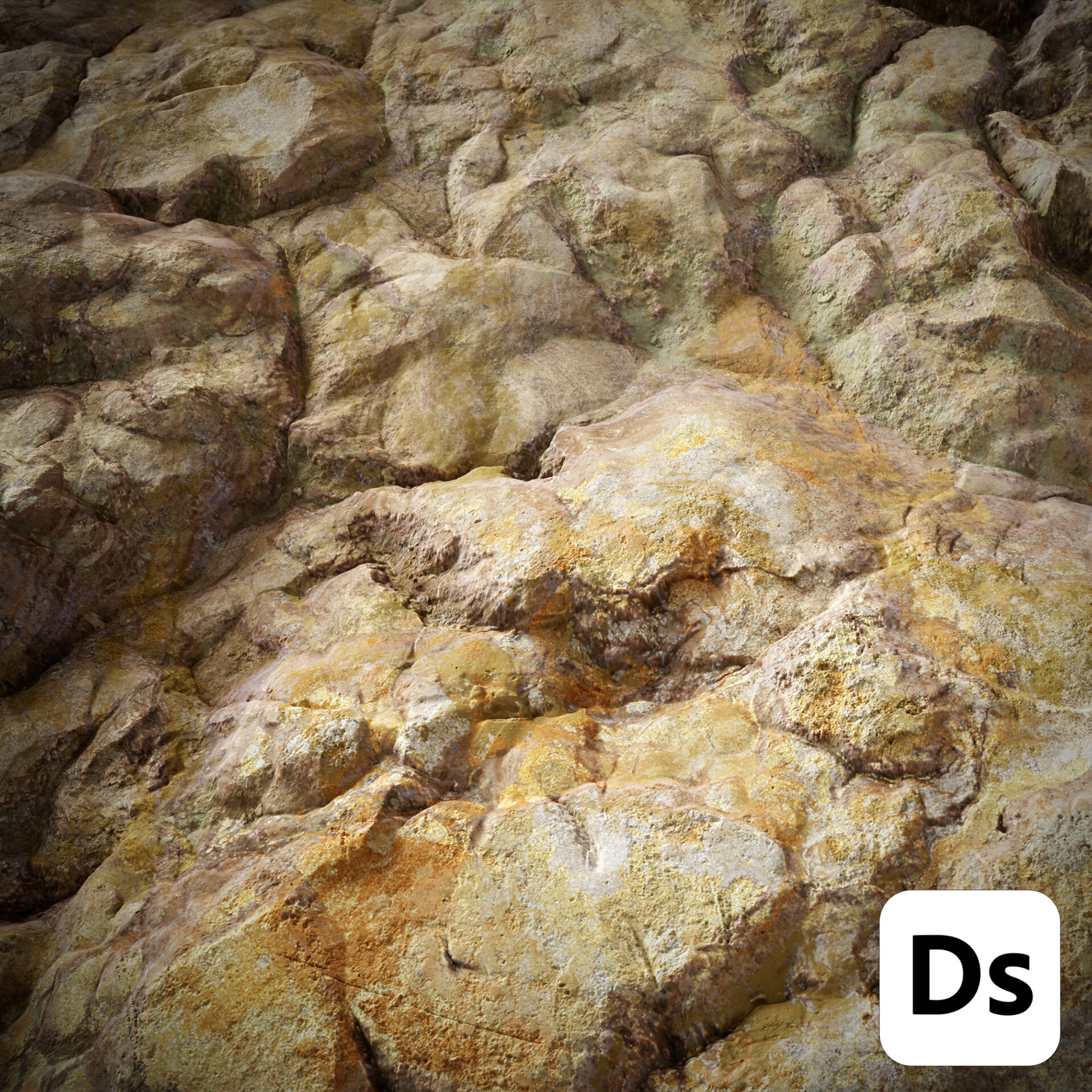 ArtStation - Rock study