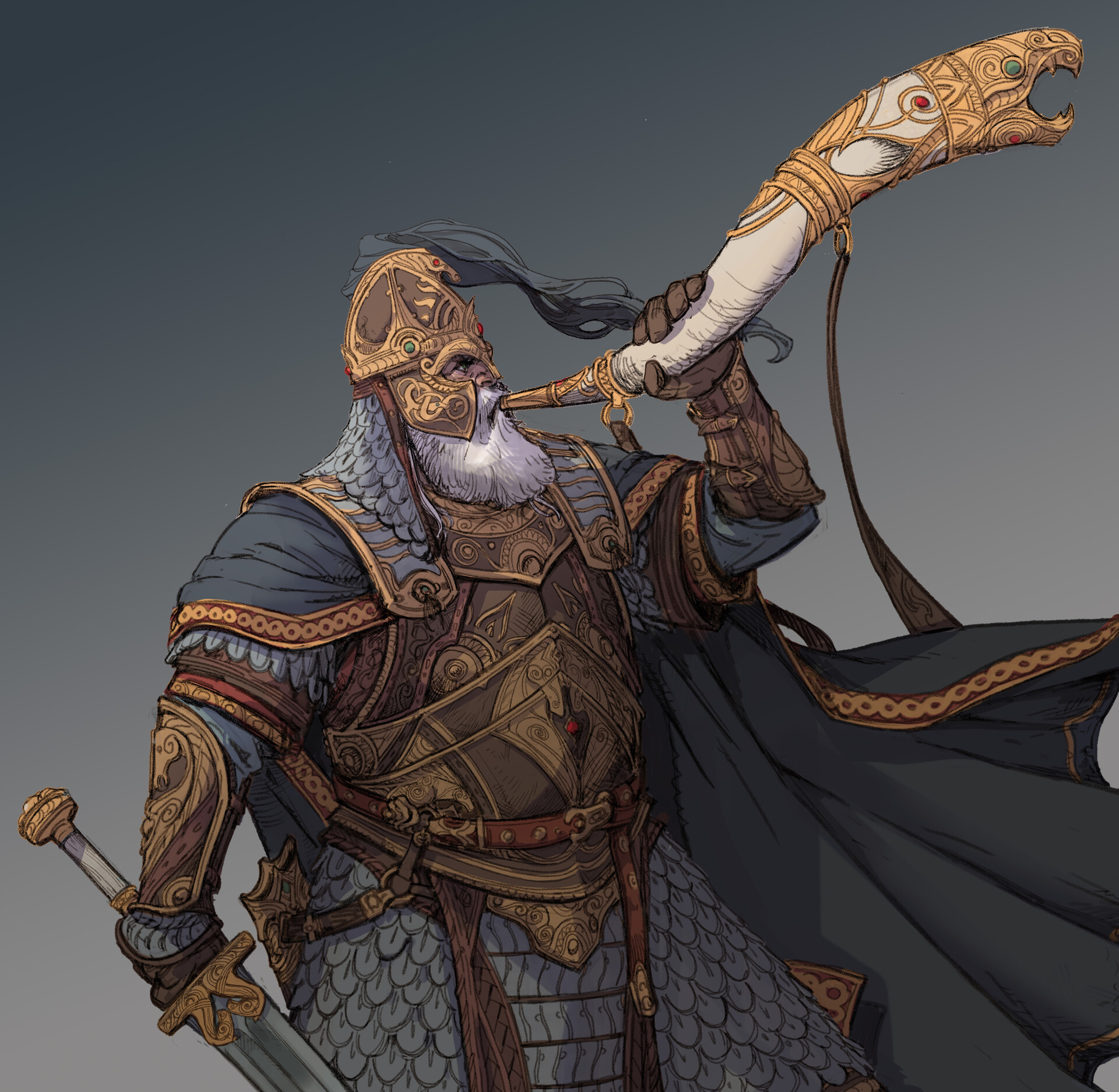 ArtStation - Helm Hammerhand