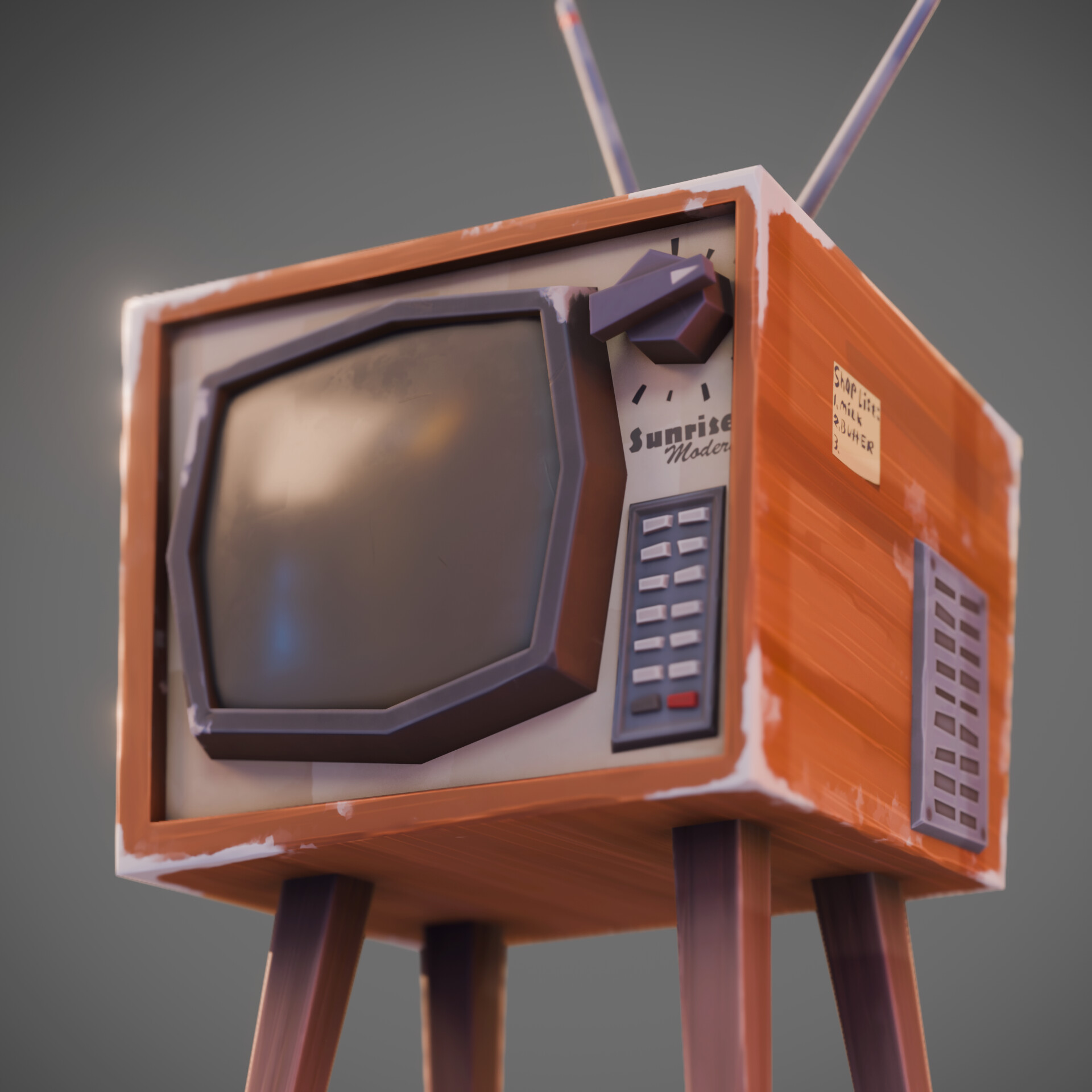 ArtStation - Stylized TV