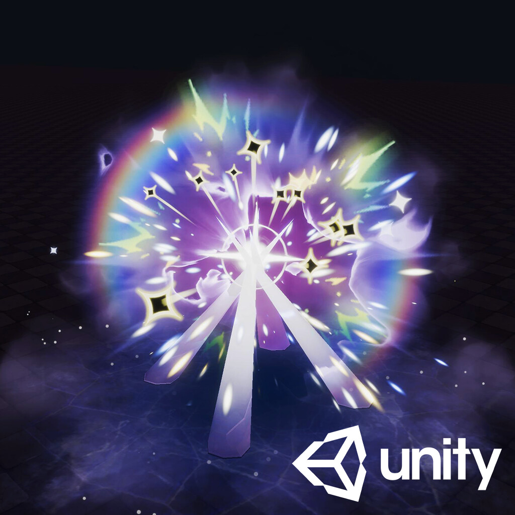 ArtStation - Stylized Magical Spikes VFX