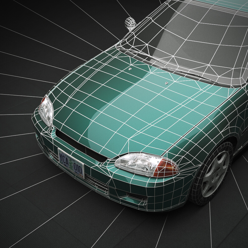 ArtStation - Fictional Hatchback | Game Ready