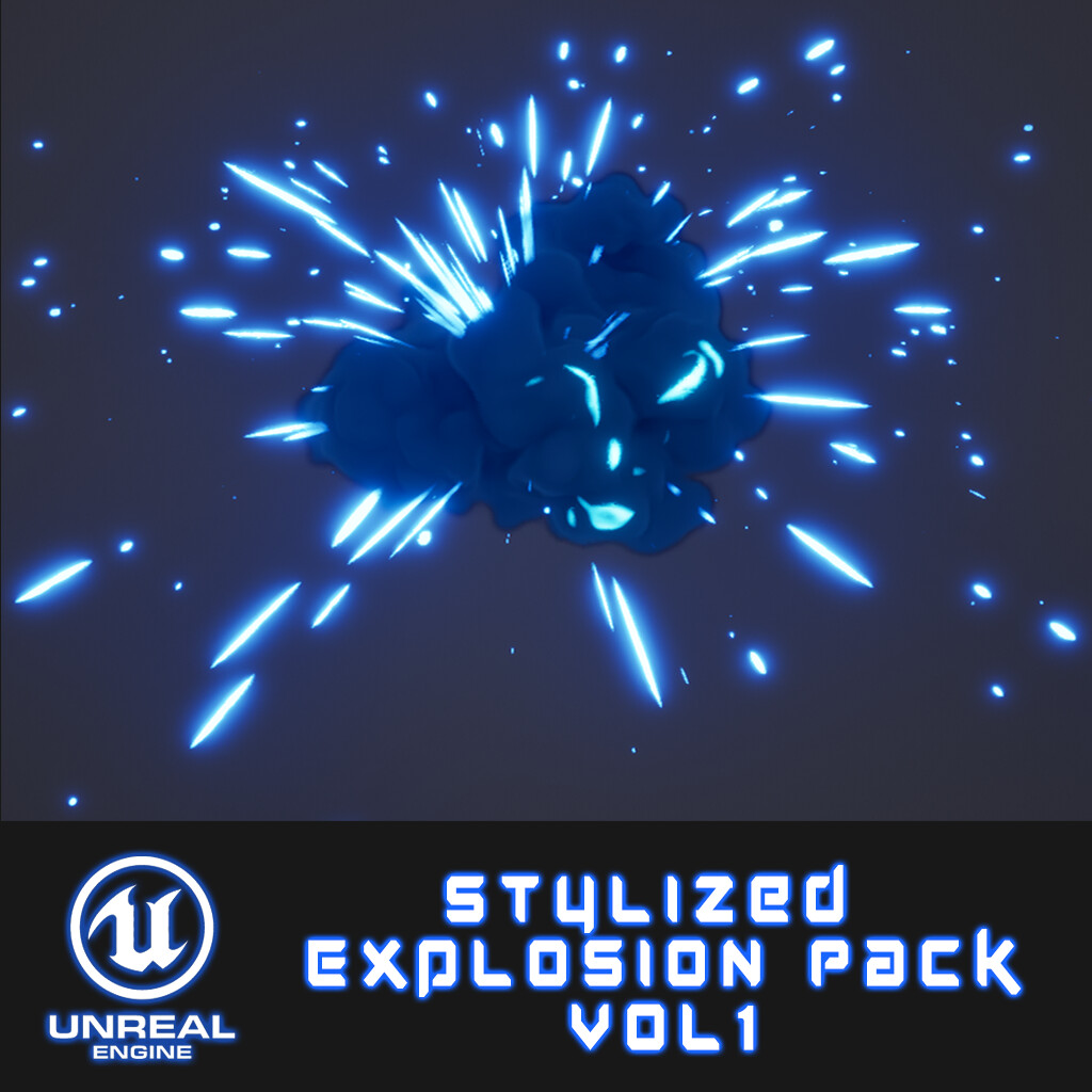 ArtStation - Stylized Explosion Pack Vol1