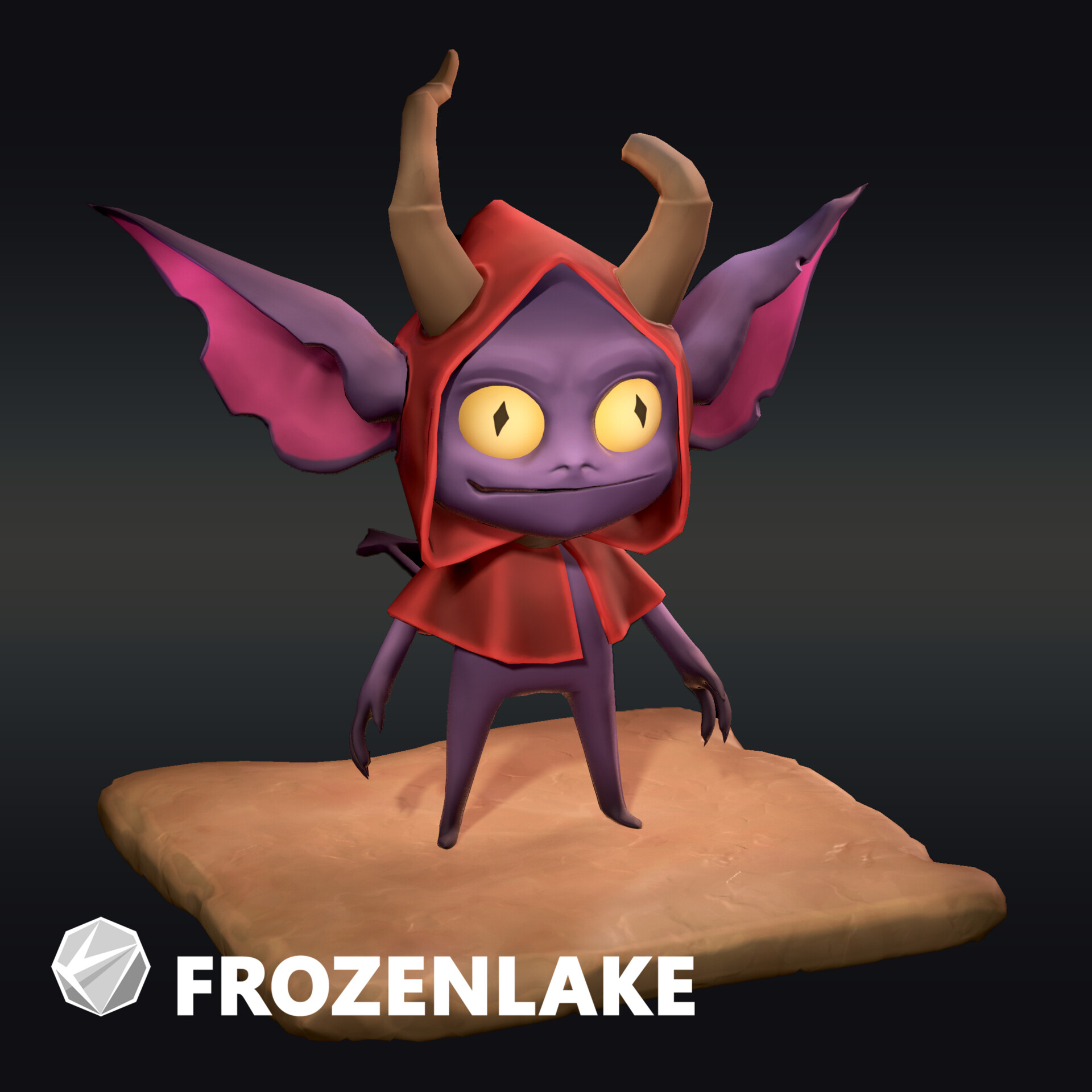 ArtStation - Red Hood Devil Character