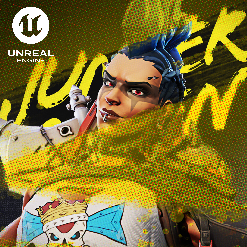 ArtStation - Junker Queen - Overwatch