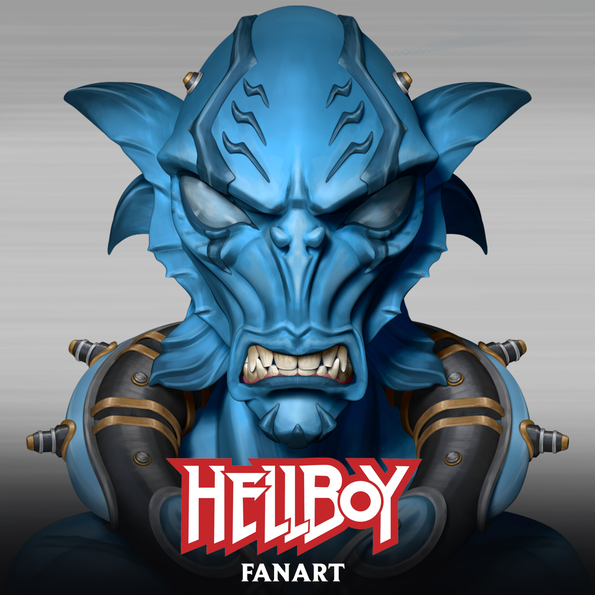 ArtStation - Abe Sapien - HELLBOY Fanart