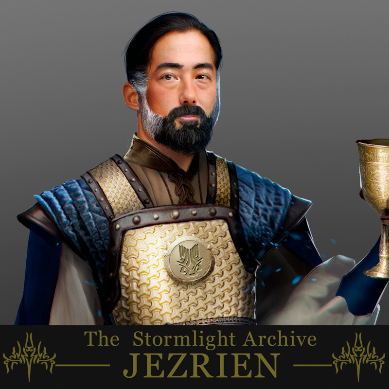 ArtStation - Stormlight Archives; Herald: Jezrien