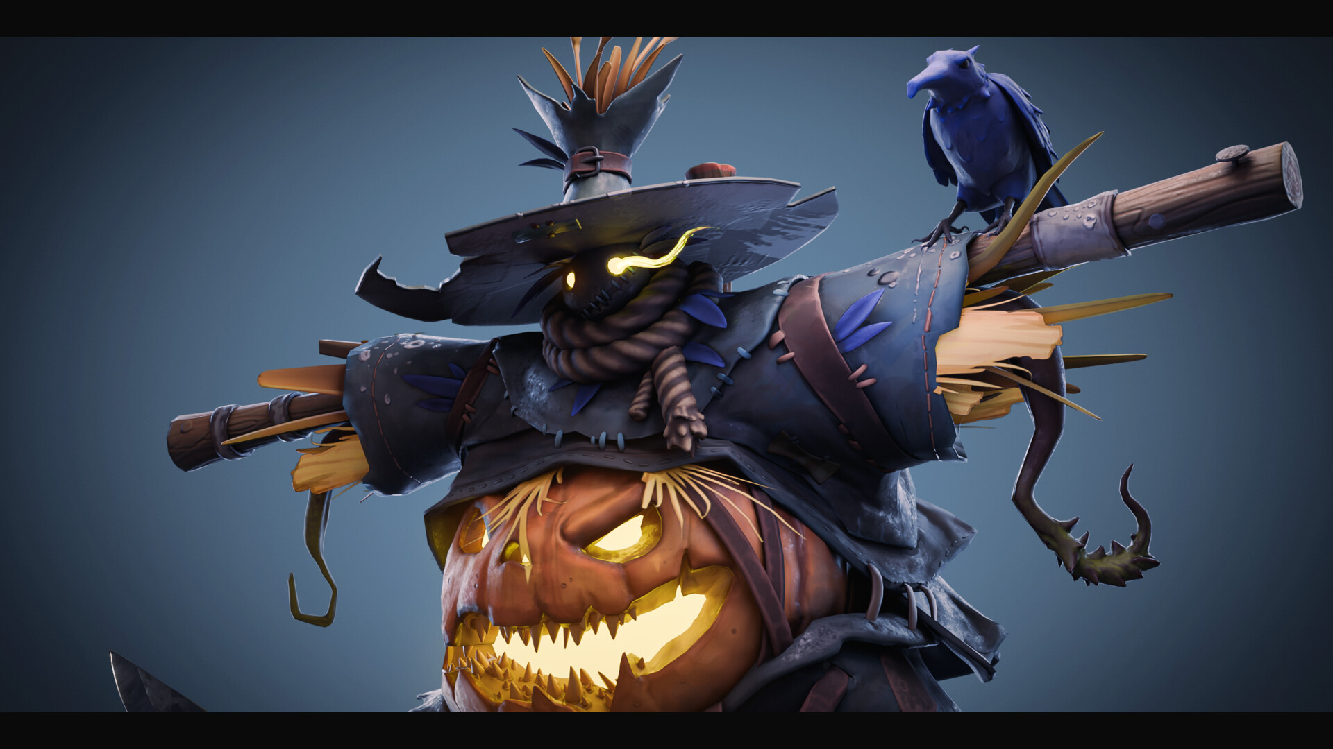 ArtStation - Scarecrow - Stylized Character