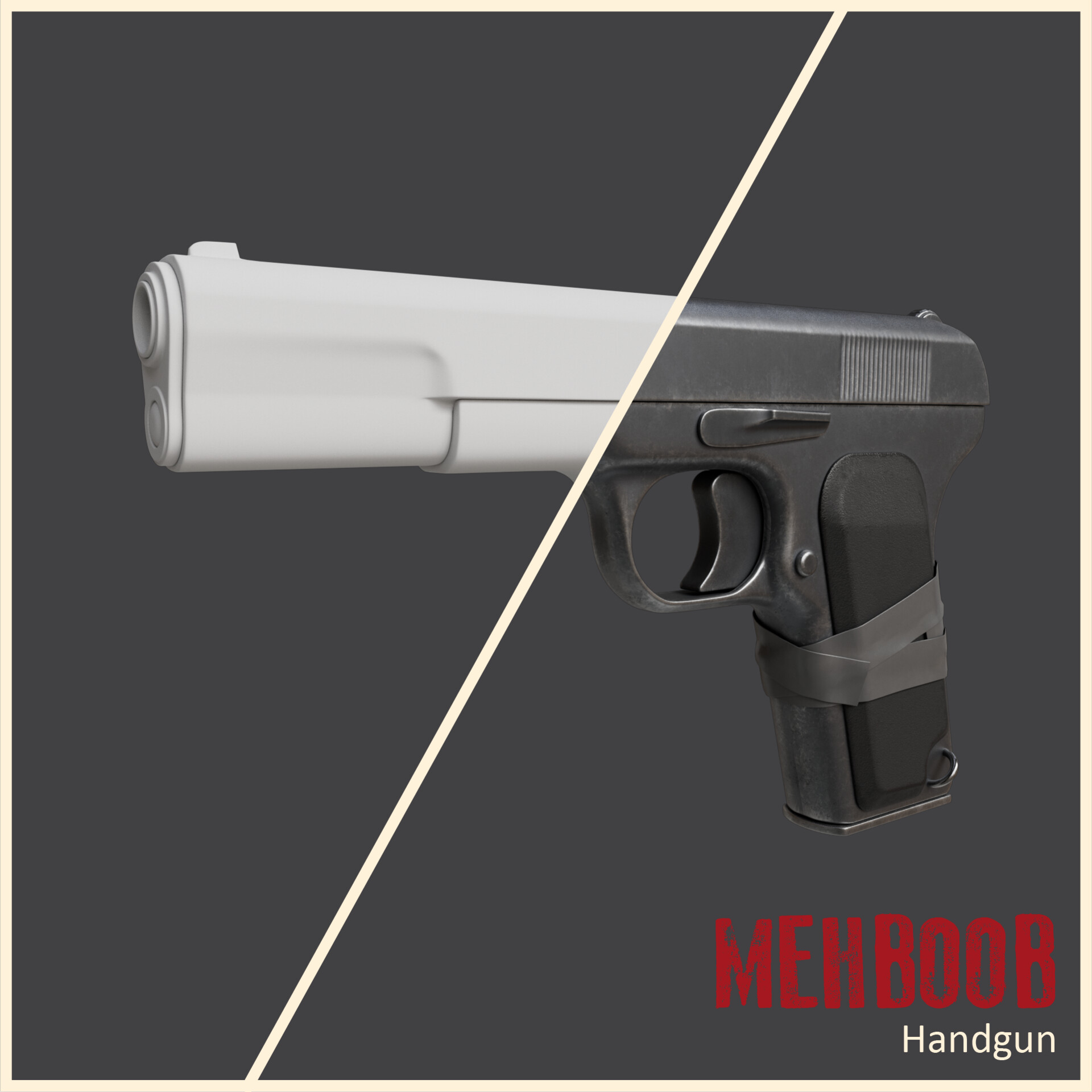 ArtStation - Mehboob's (SHO) Gun