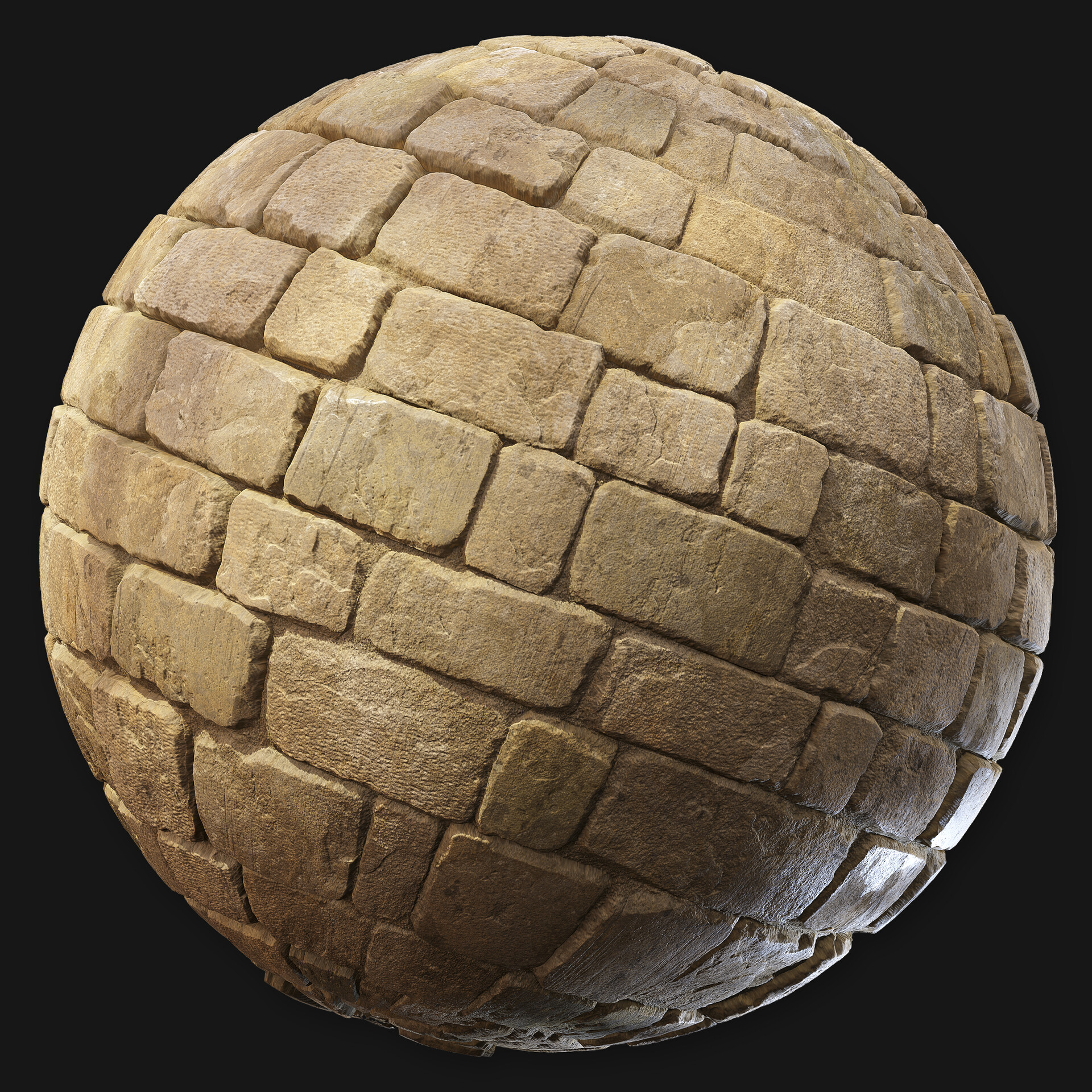 ArtStation - Ancient Limstone Wall