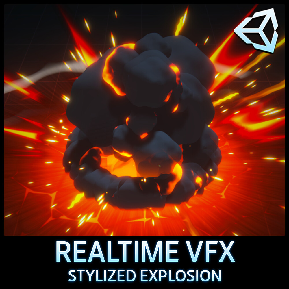 ArtStation - Stylized Explosion
