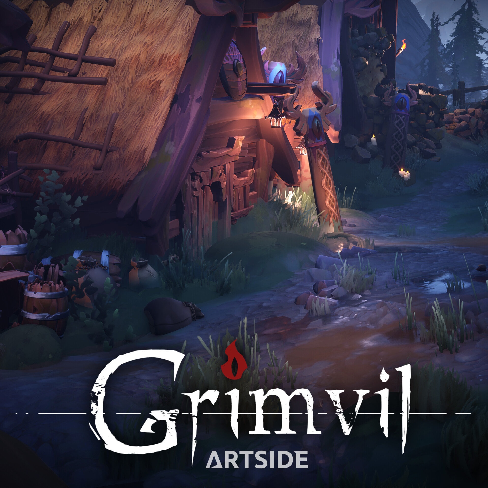 ArtStation - Grimvil-The Village