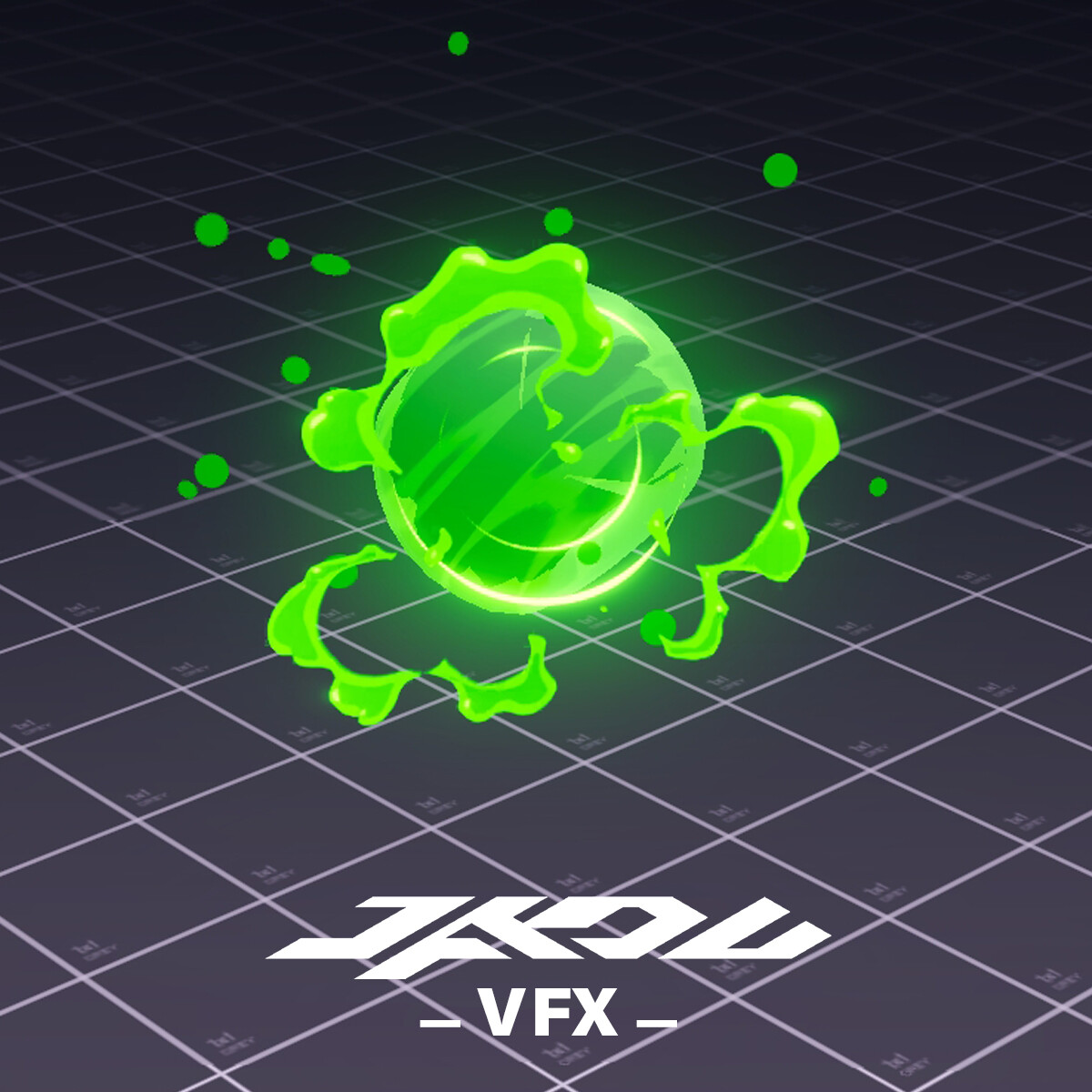 ArtStation - Stylized VFX - Poison Effects