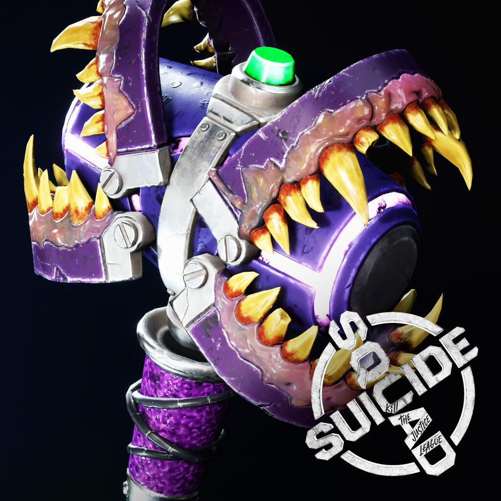 ArtStation - Parasite's Power Absorption Flail – Suicide Squad: Kill ...