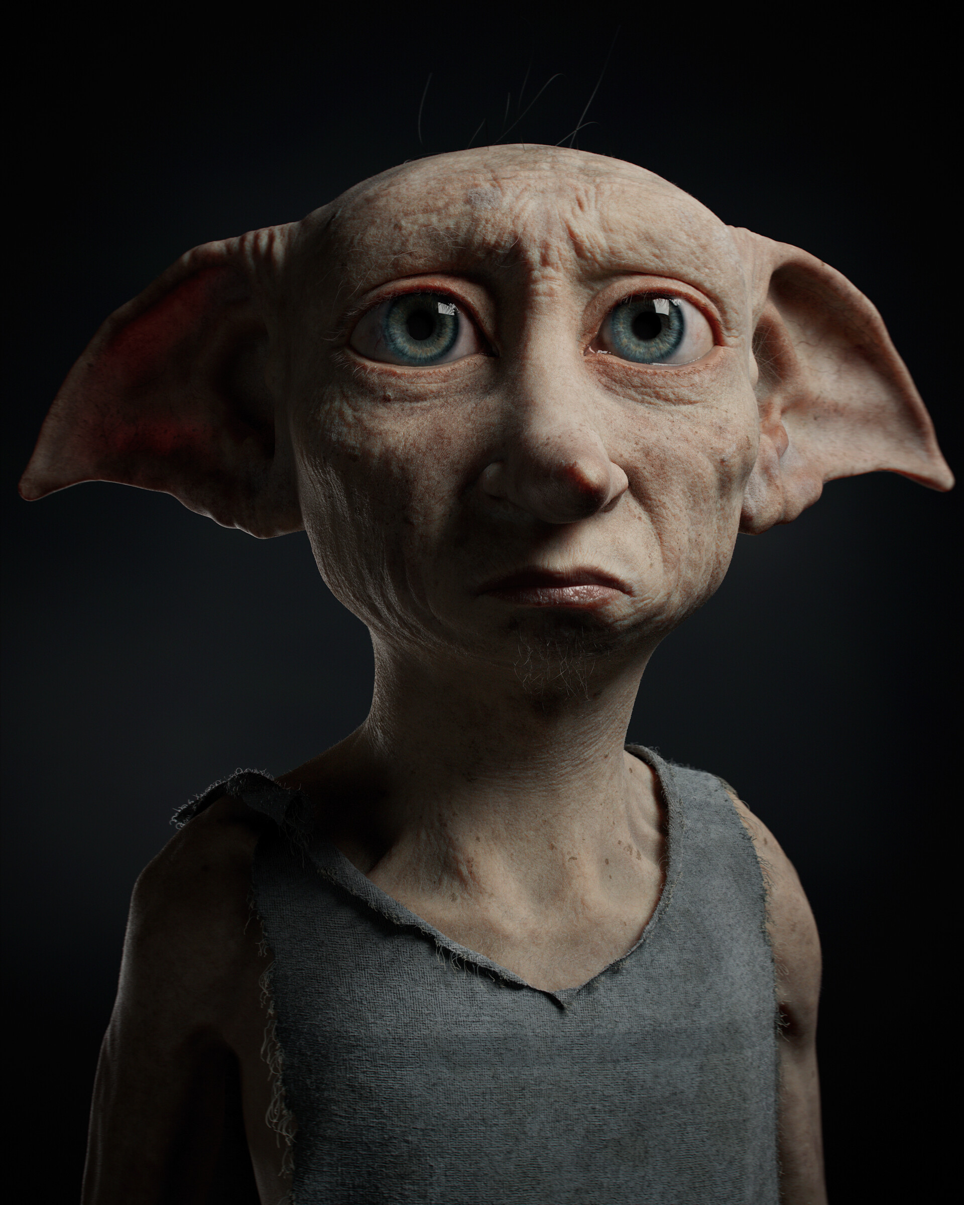 ArtStation - Dobby - A free elf
