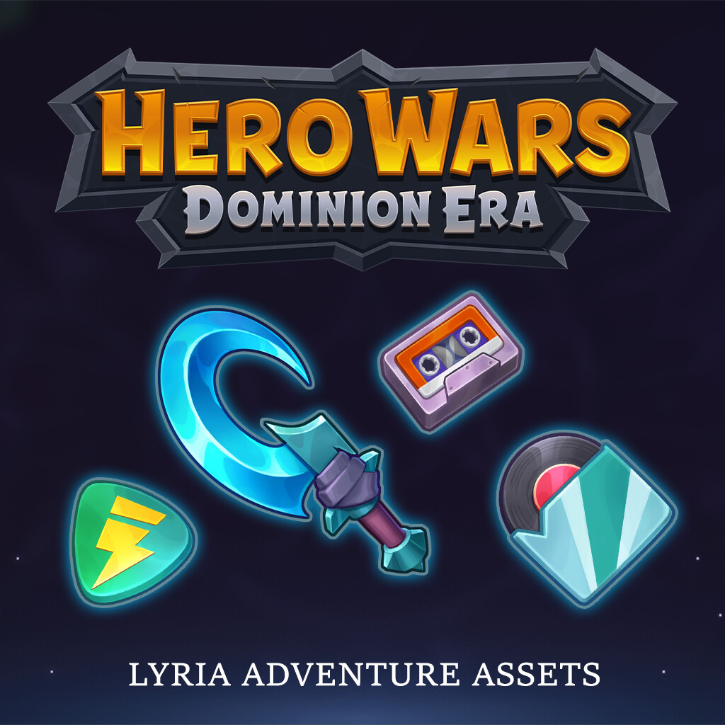 ArtStation - Hero Wars Lyria Props