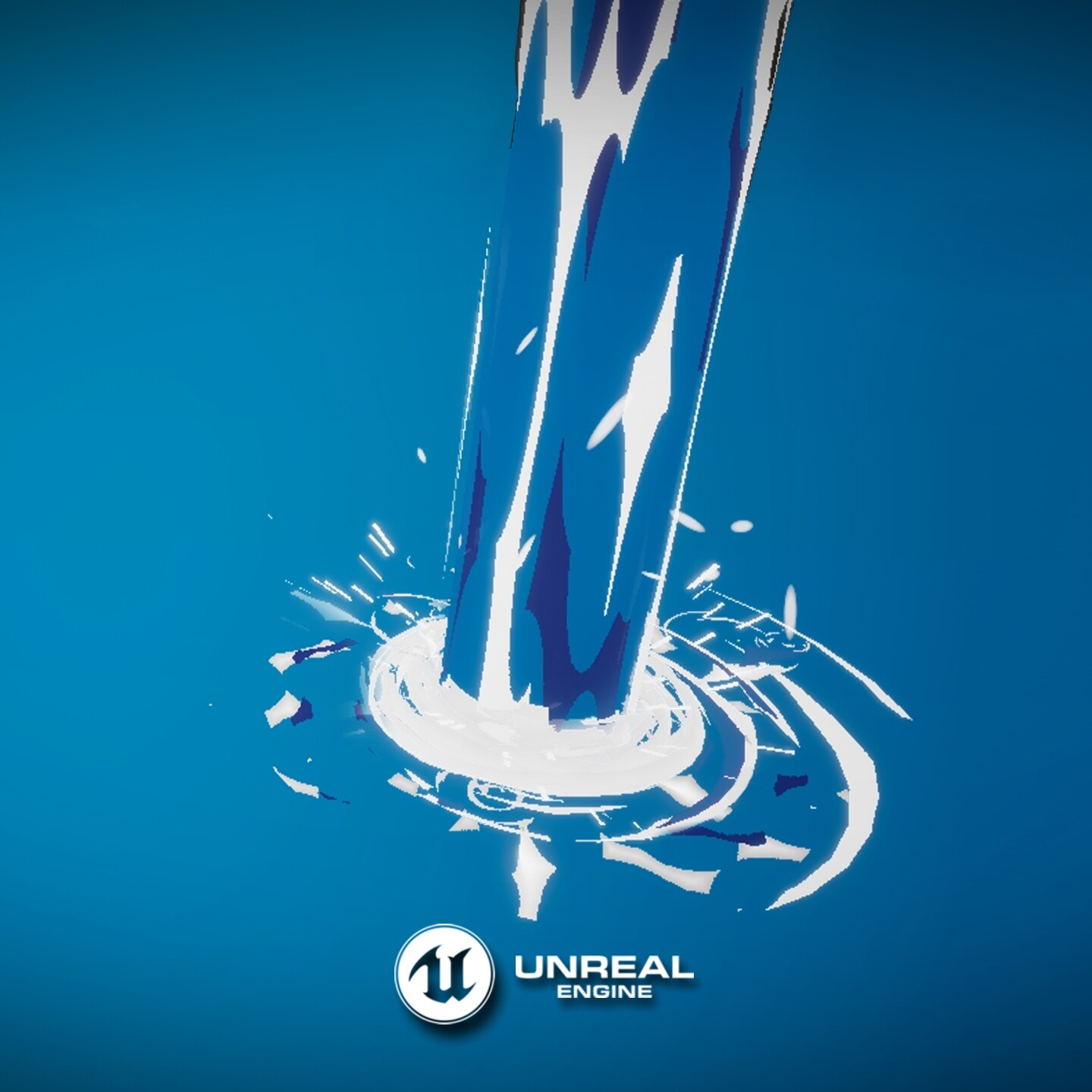ArtStation - Unreal Engine 5 - Anime Waterfall Splash