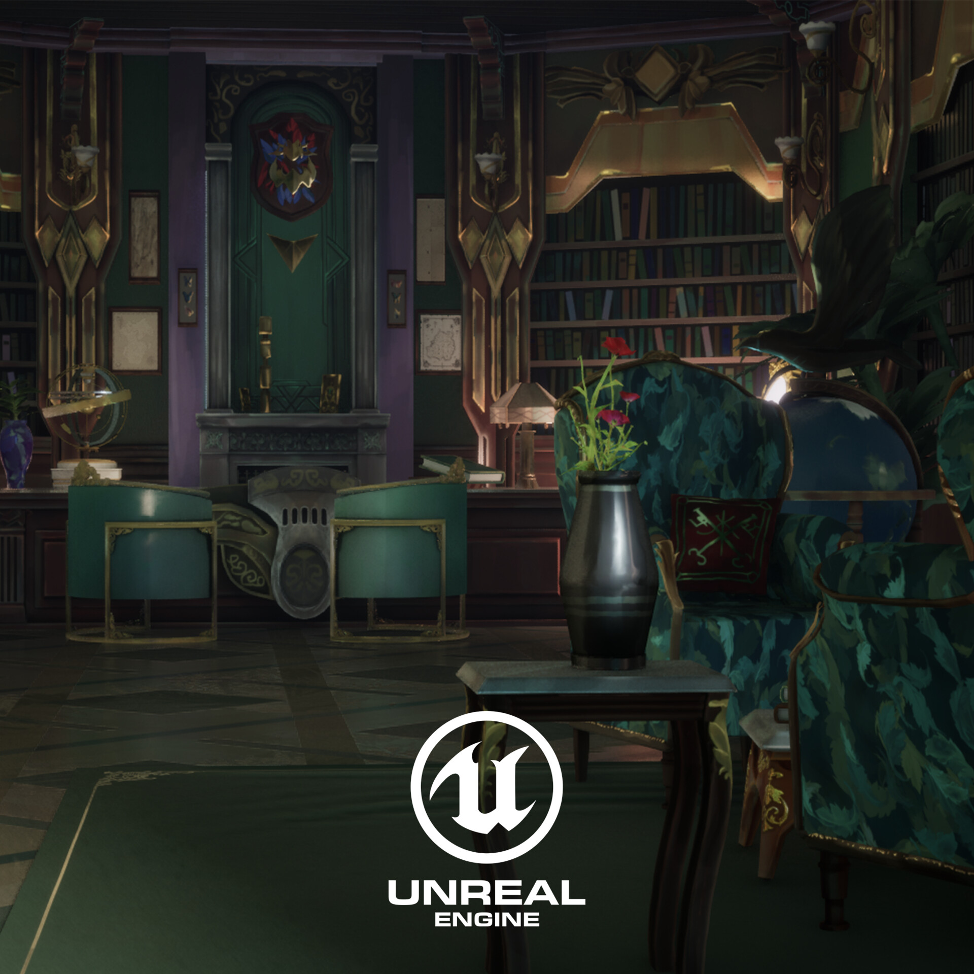 ArtStation - Arcane – Caitlyn’s Room (Real-Time UE5 Recreation)