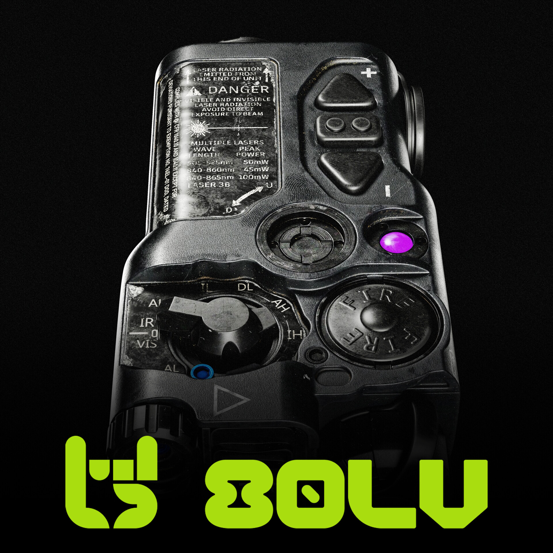 ArtStation - Wilcox Raid-X Laser | Featured on 80 Level