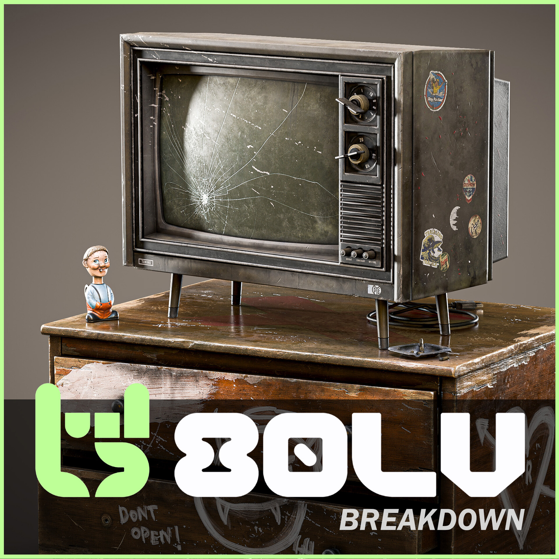 ArtStation - 80 Level Interview & Project Breakdown: Vintage TV