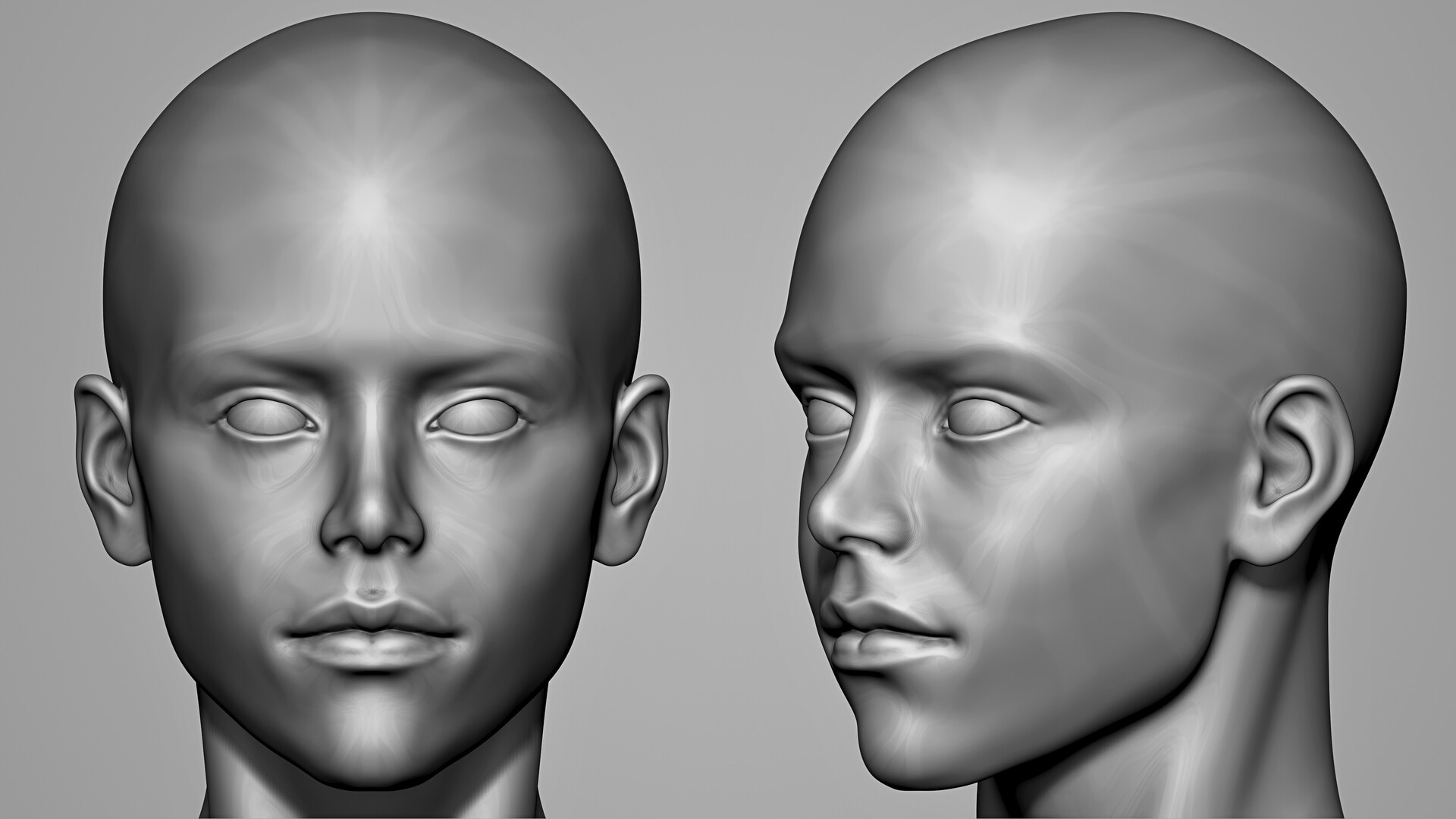 ArtStation - Female Anatomy Study