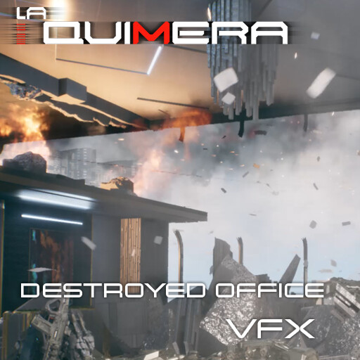 ArtStation - 🏢💥 Destroyed Office VFX. 🔷Unreal Engine