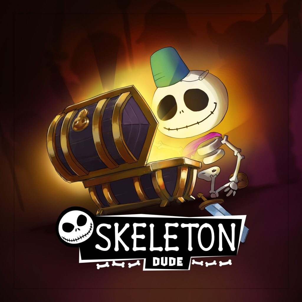 ArtStation - 3D Dungeons: Skeleton Dude – Mobile