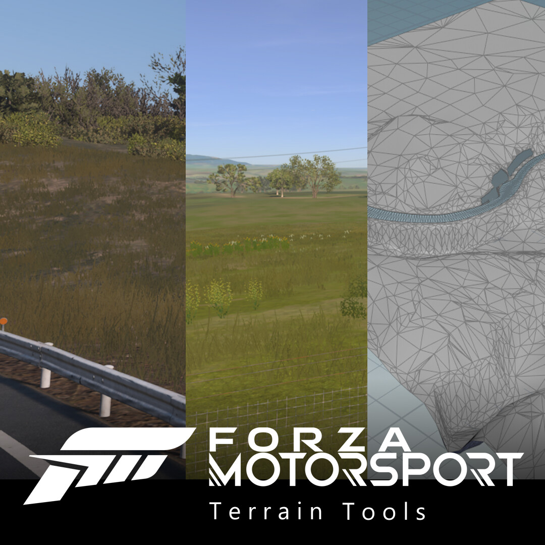 ArtStation - Forza Motorsport: Houdini Terrain Tools
