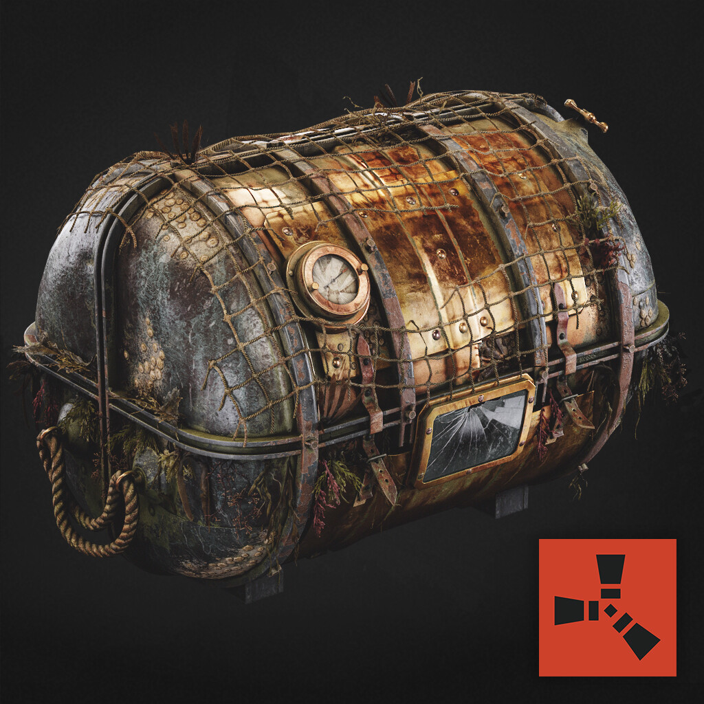 ArtStation - Rust - Abyss Pack Containers