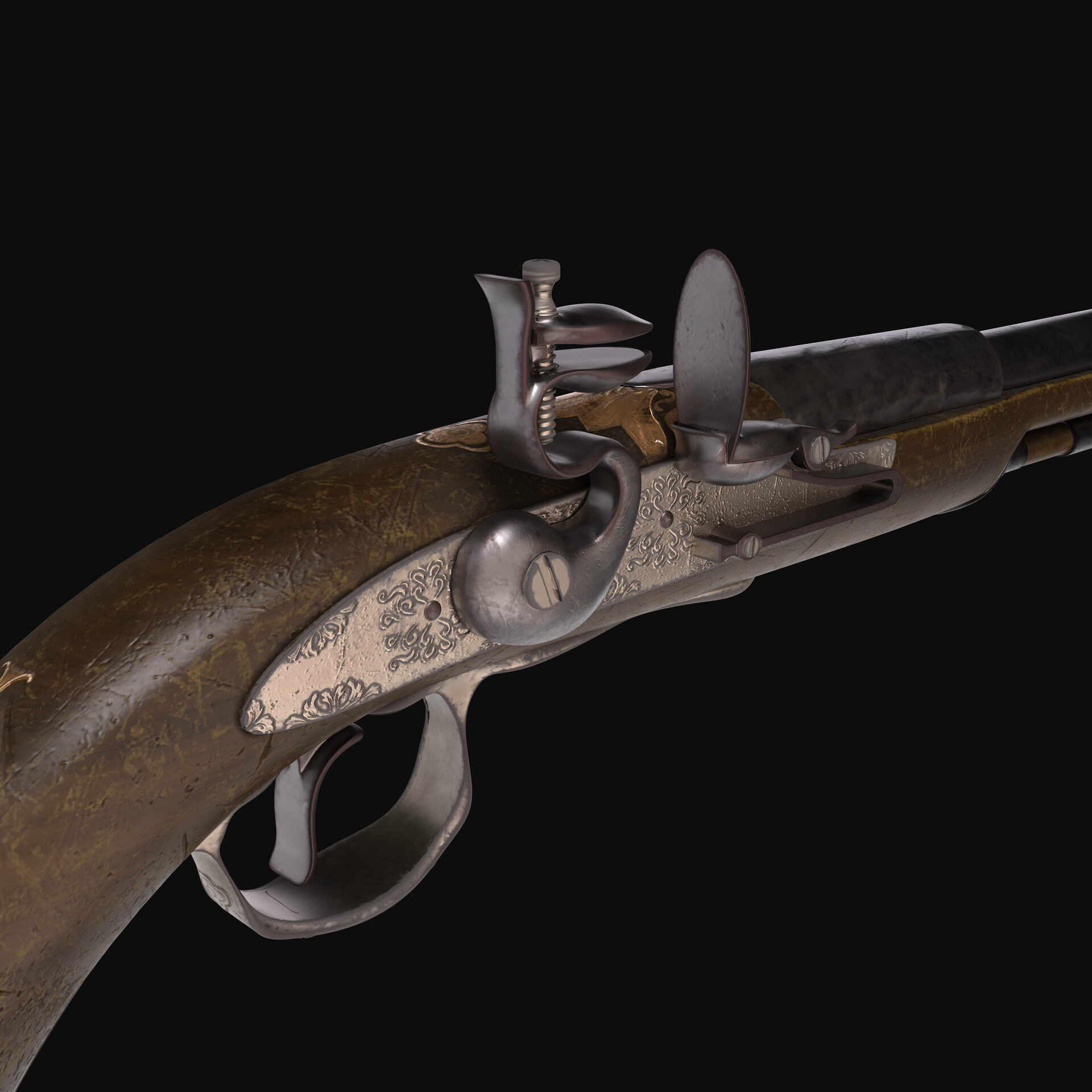 ArtStation - Flintlock Pistol