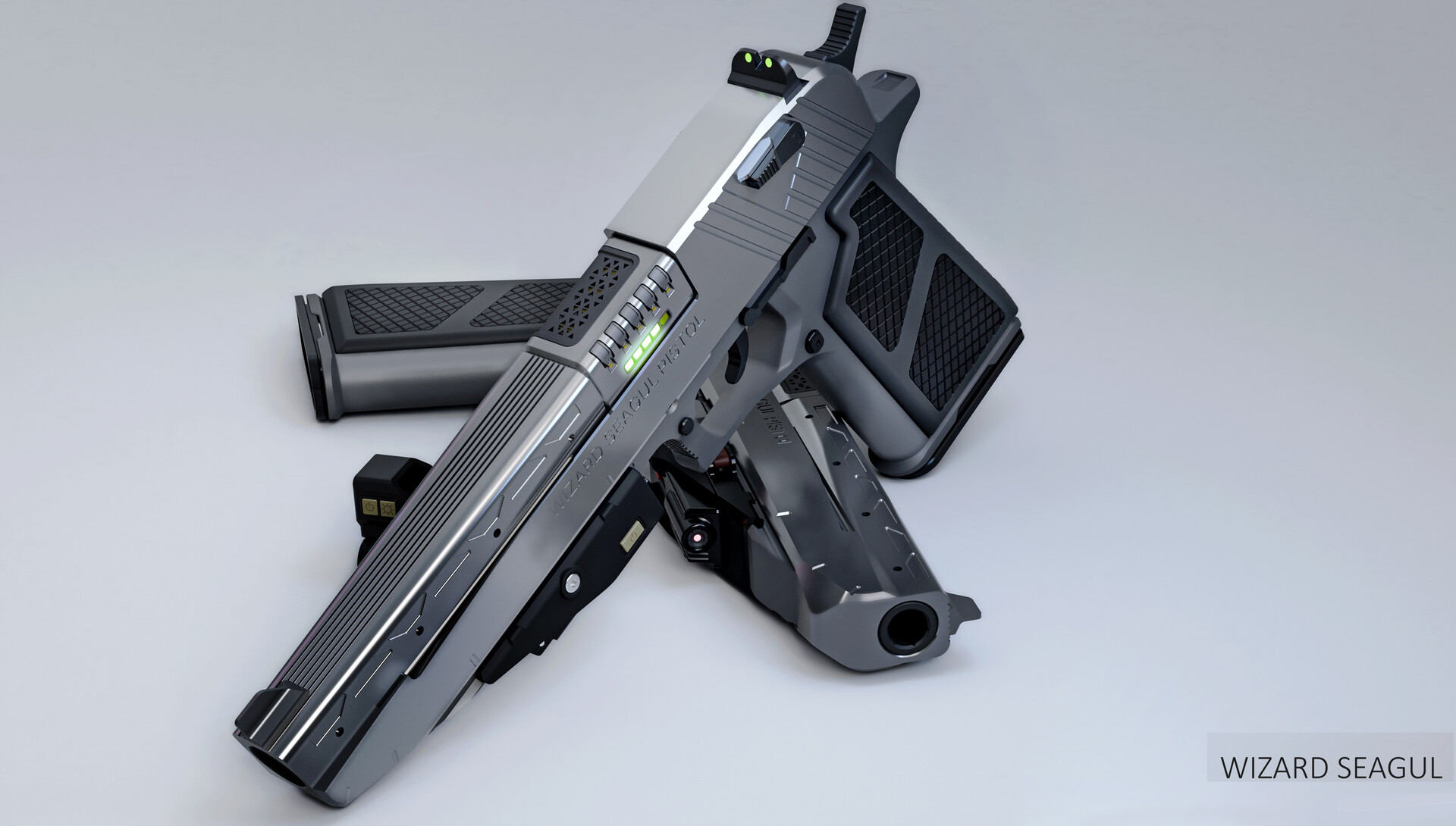 ArtStation - wizard seagul pistol