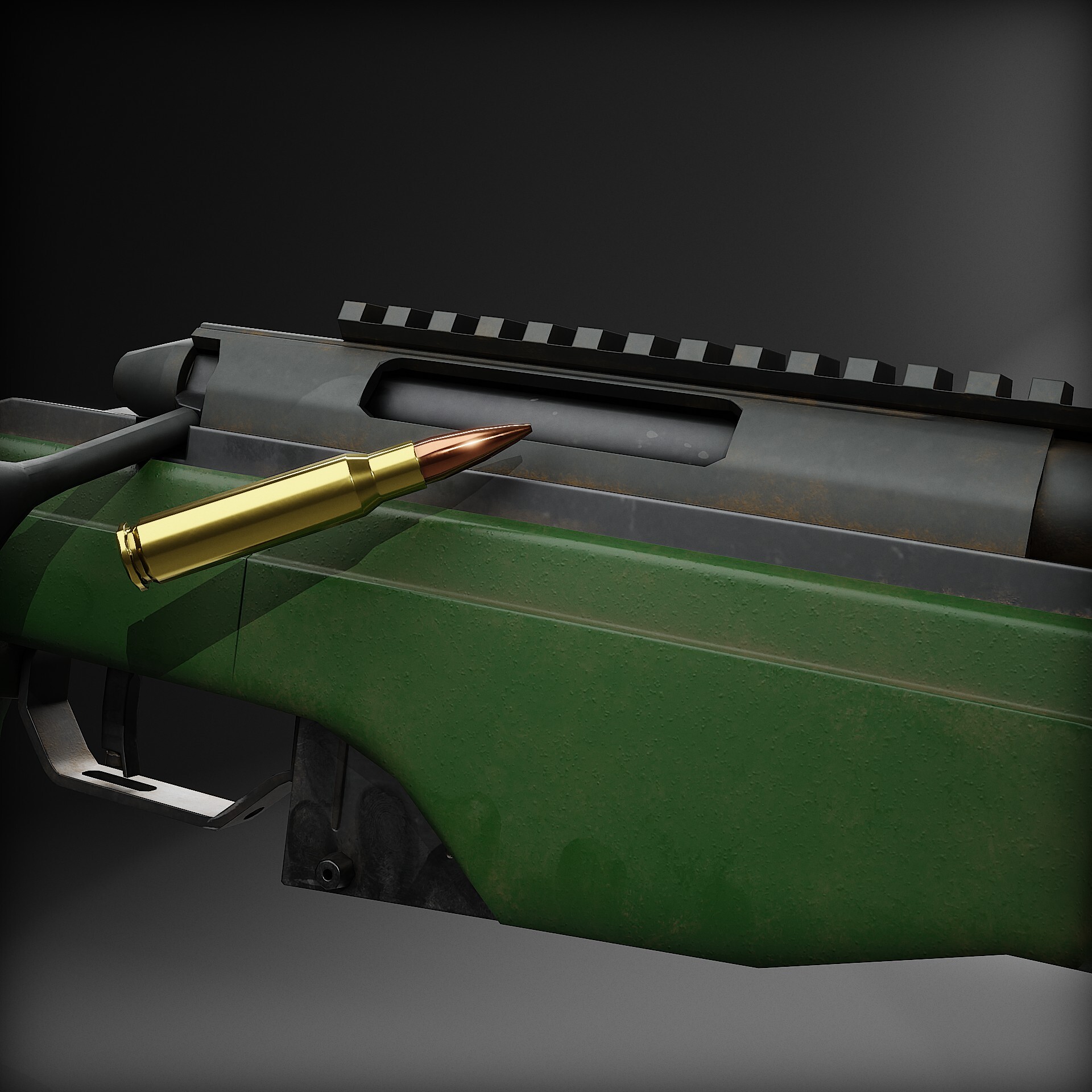 ArtStation - Bolt-action rifle Sako TRG-22