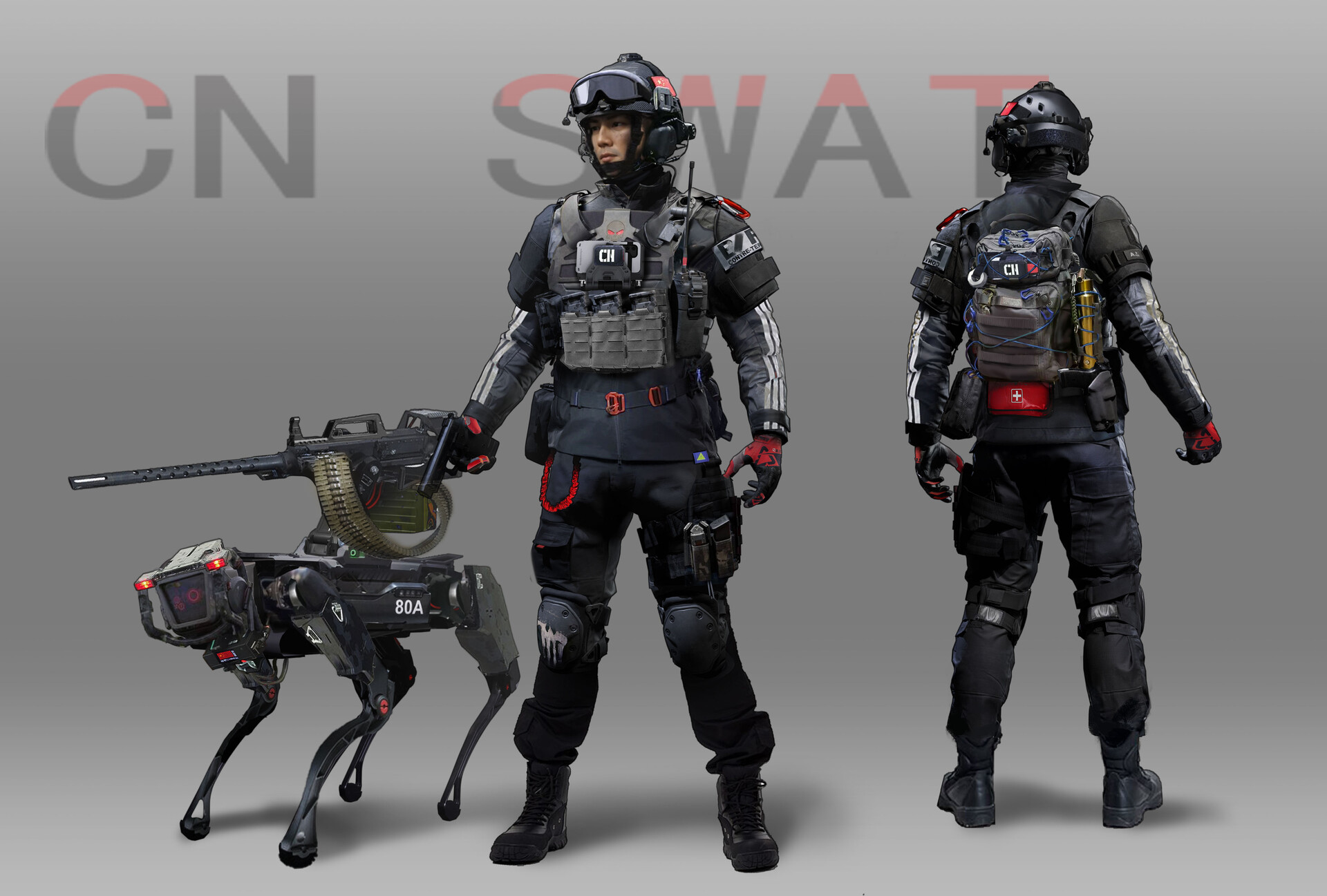ArtStation - Tactical character design