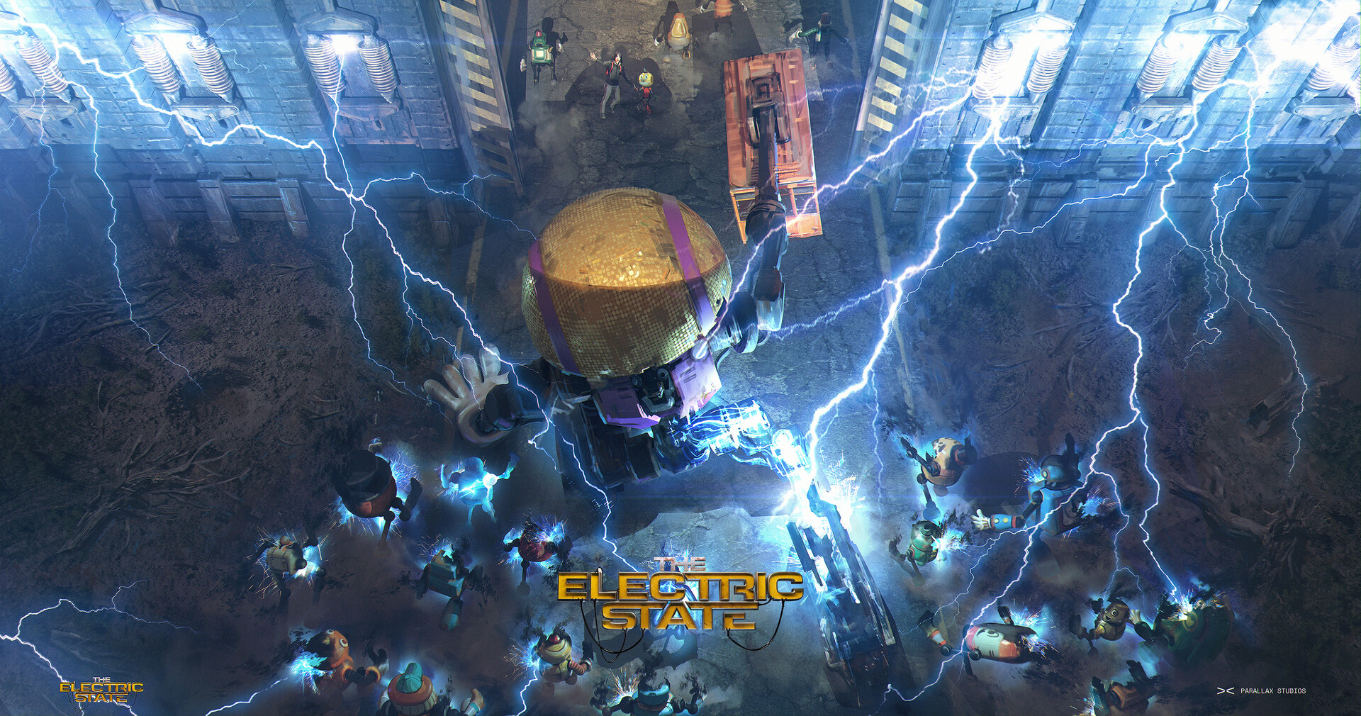 ArtStation - The Electric state - Escape from Robot prison