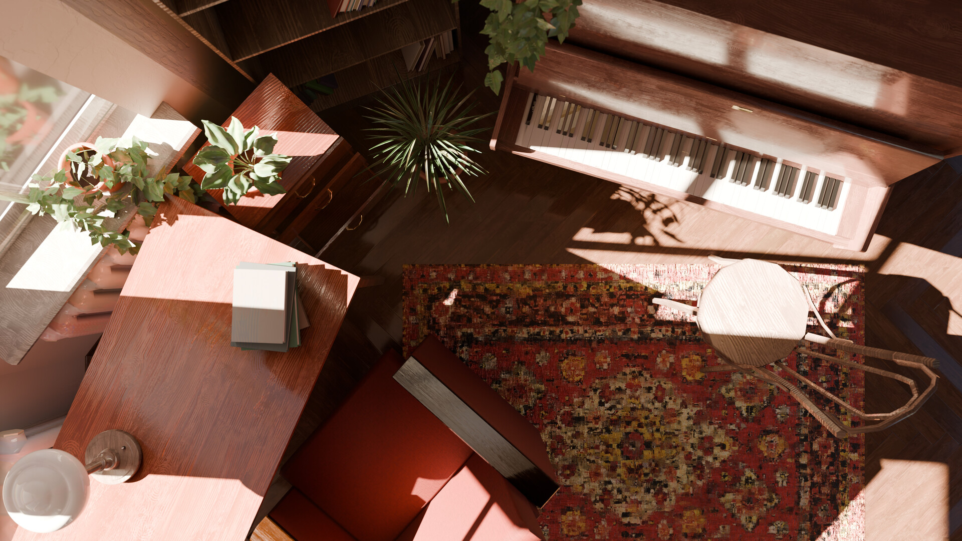 ArtStation - Fast art from scratch: Soviet Room