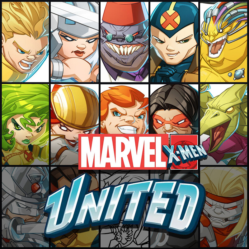 ArtStation - Marvel United: X-Men United - Characters