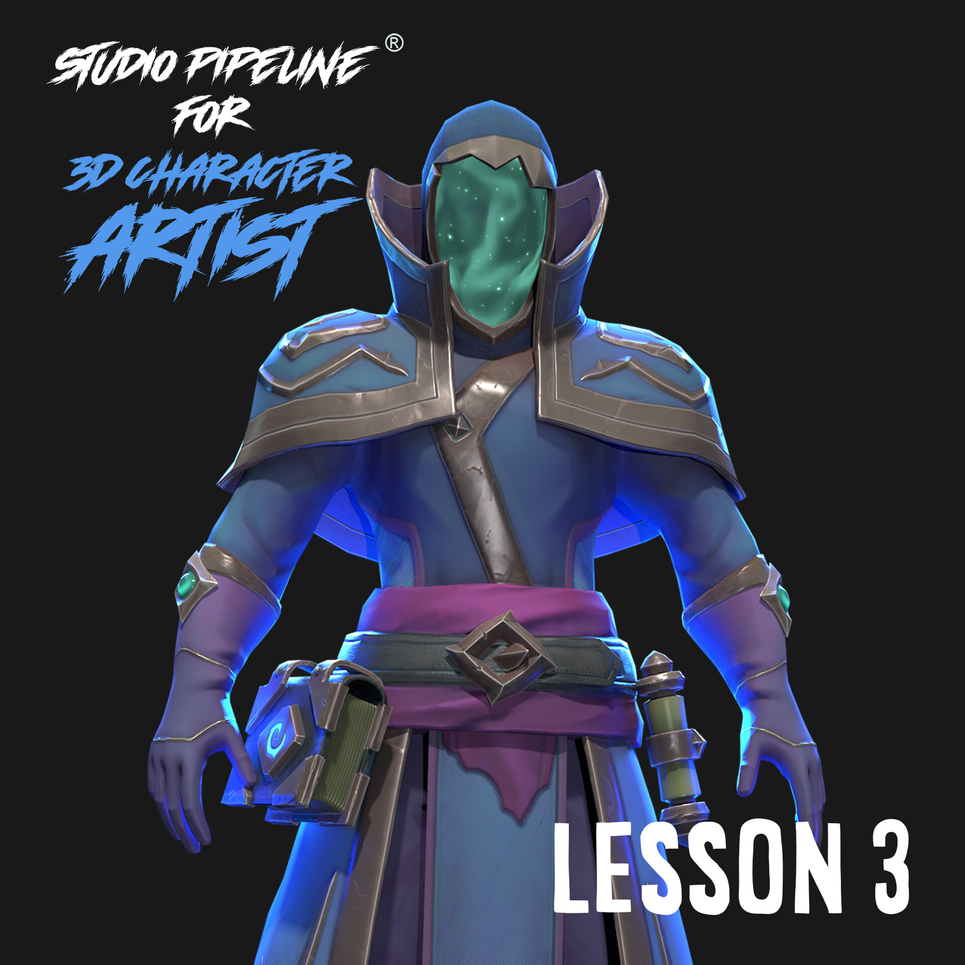 ArtStation - LESSON 3 - MAGE