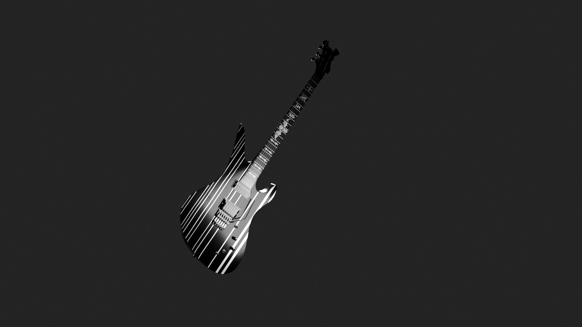 ArtStation - Schecter Synyster Gates Guitar | 3D Model