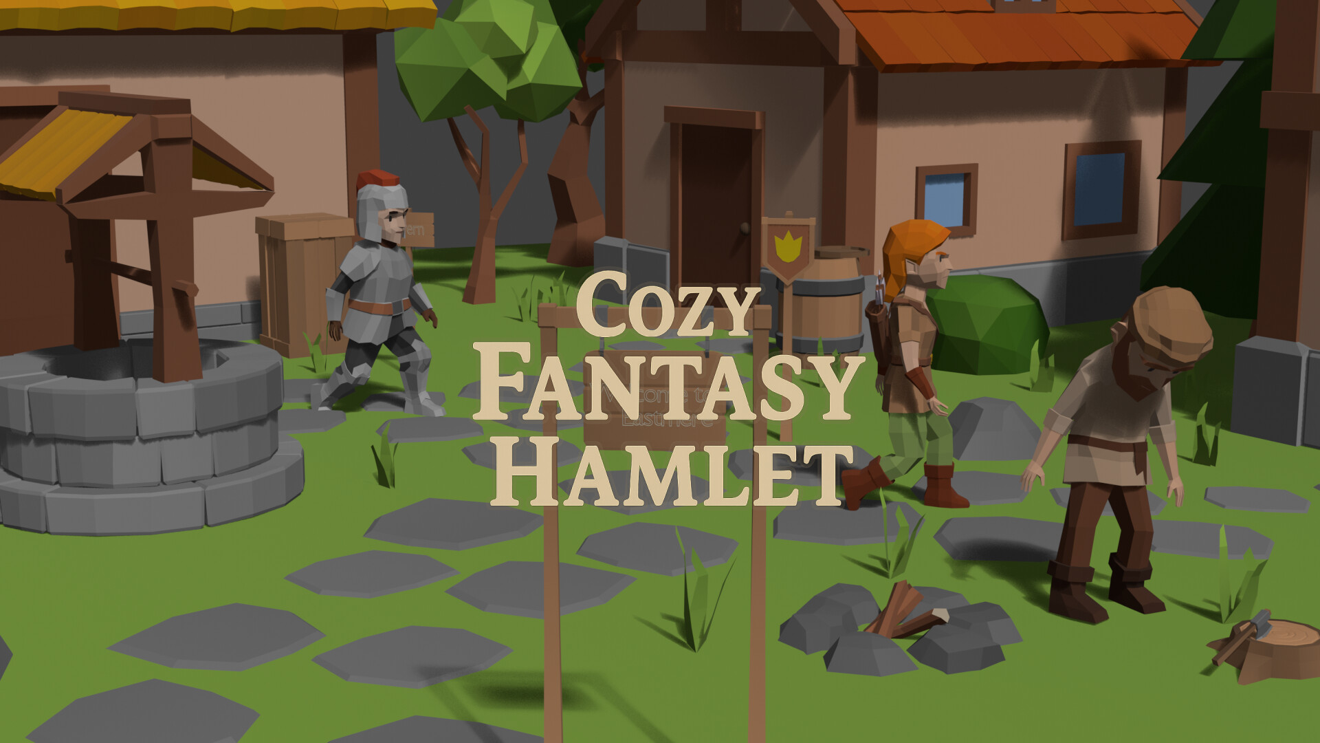 ArtStation - Cozy Fantasy Hamlet